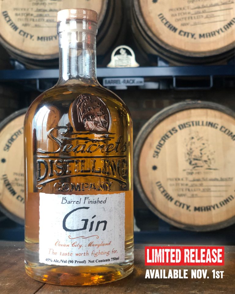 Seacrets Distilling Releases Barrel Finished Gin | Seacrets | Ocean City MD Seacrets Distilling Releases Barrel Finished Gin | Seacrets | Ocean City MD